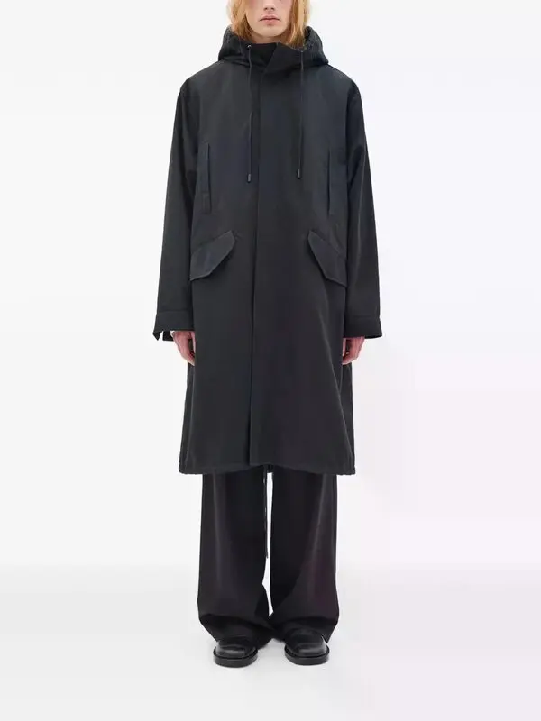 ANN DEMEULEMEESTER Cotton Hooded Parka