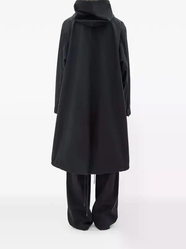 ANN DEMEULEMEESTER Cotton Hooded Parka