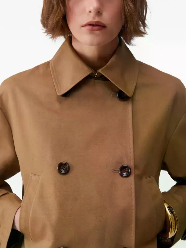 Liu Jo Short Gabardine Trench Coat