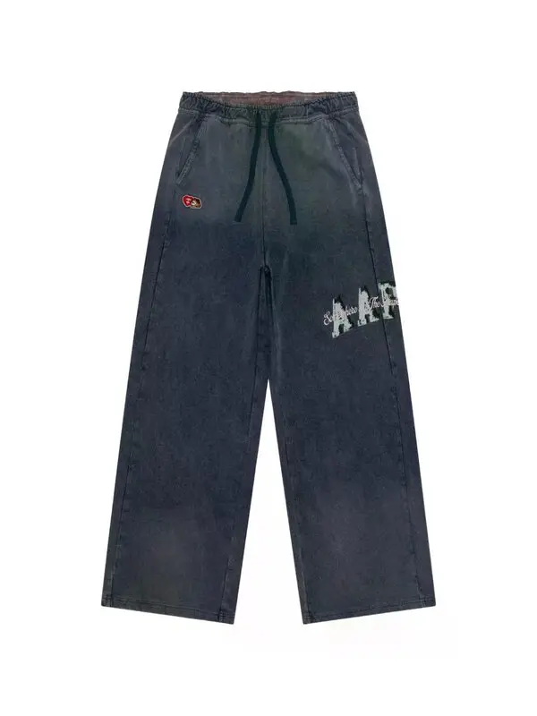 AAPE BY *A BATHING APE® Drawstring Appliqué Trousers