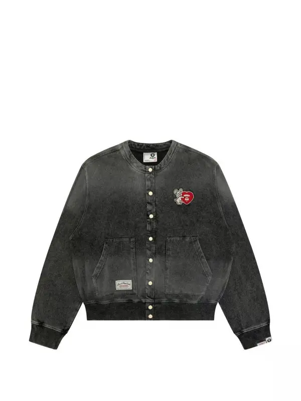 AAPE BY *A BATHING APE® Patch Button Bomber Jacket