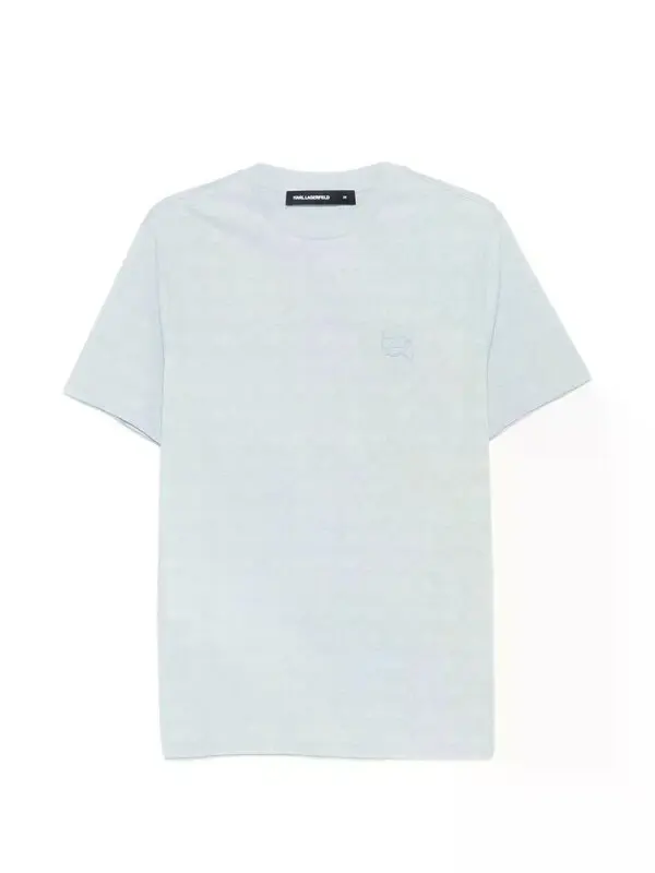 Karl Lagerfeld Logo-patterned T-shirt