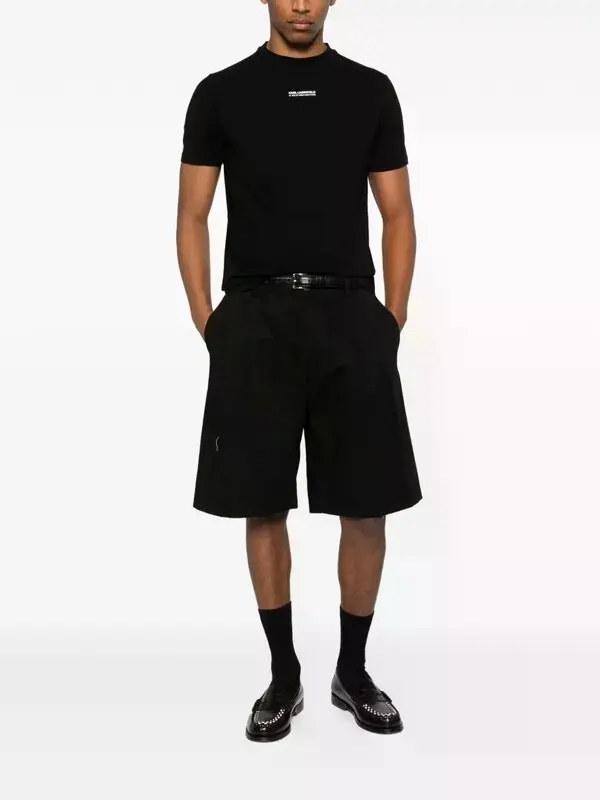 Karl Lagerfeld Logo-motif T-shirt - Black