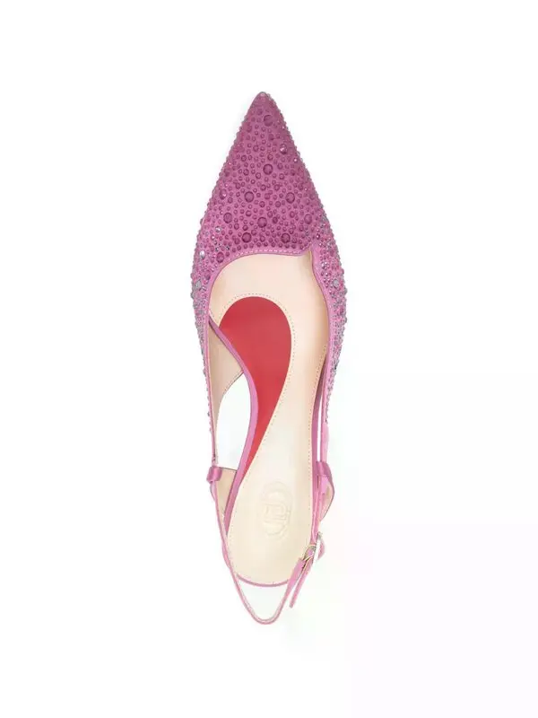 Liu Jo Embellished Slingback Pumps