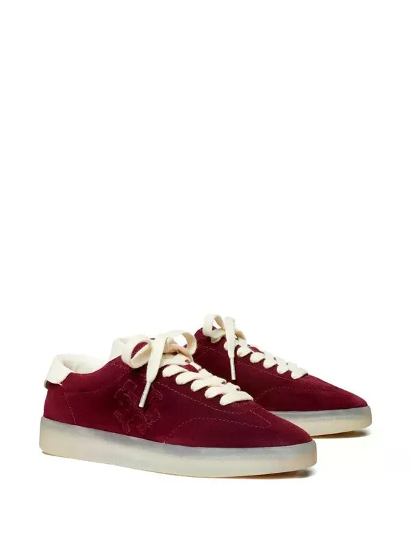 Tory Burch Phoenix Suede Sneakers - Red