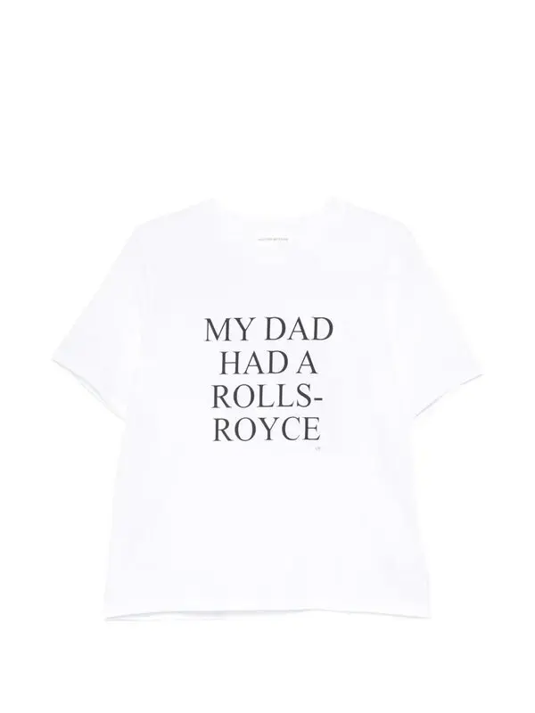 Victoria Beckham Printed T-shirt - White