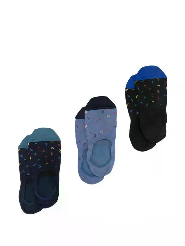 Paul Smith Patterned Sock Set - Blue