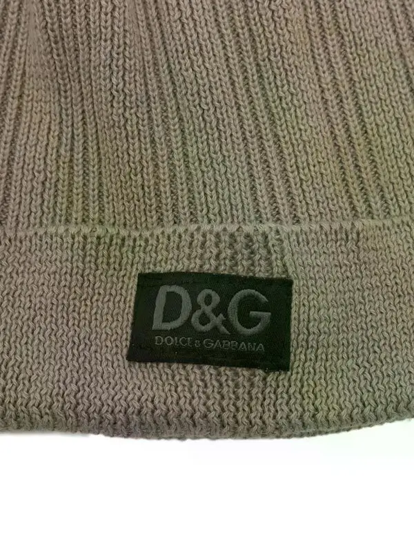 Dolce & Gabbana Knitted Beanie - Neutrals