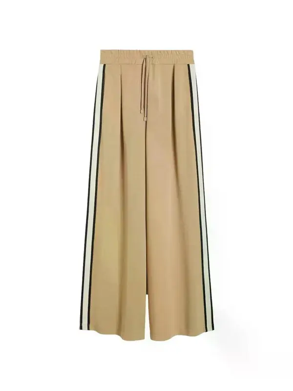 Max Mara Side-stripe Drawstring-waistband Trousers