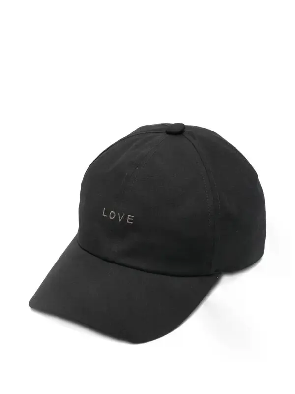 Rick Owens Love Baseball Cap - Black