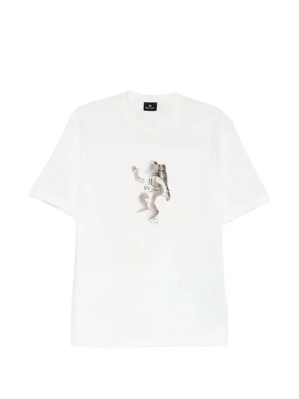 Paul Smith Astronaut-print T-shirt - White