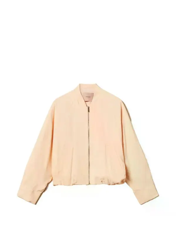 TWINSET Kimono Sleeve Bomber Jacket