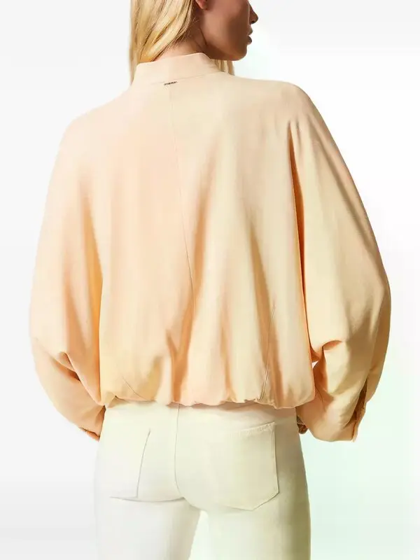 TWINSET Kimono Sleeve Bomber Jacket