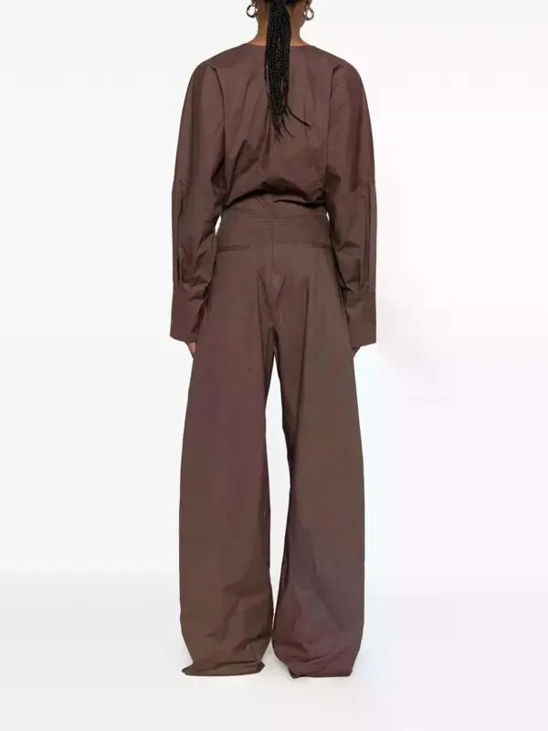 THELATEST V-neck Long-sleeve Jumpsuit