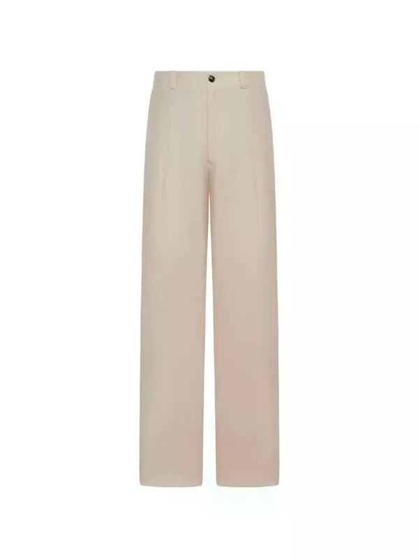 Giorgio Armani Pleated Trousers - Neutrals