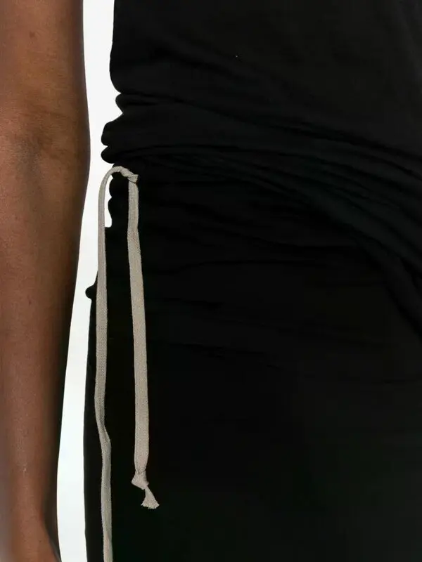 Rick Owens Maxi Skirt With Drawstrings