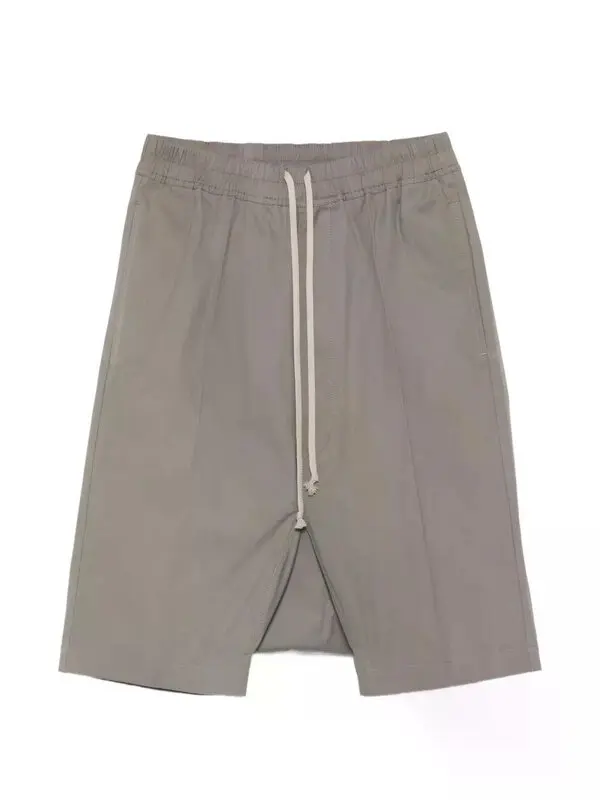 Rick Owens Drop Crotch Pods Shorts - Grey