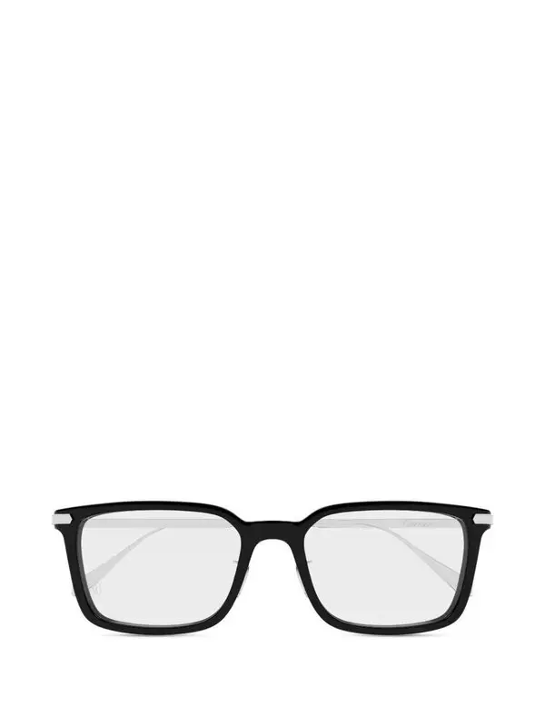 CARTIER Square Frame Glasses - Black