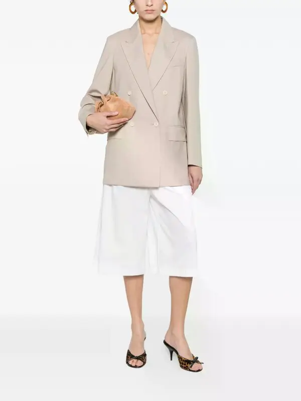 Max Mara Double-breasted Jacket - Neutrals