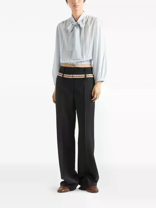 Prada Crepe De Chine Shirt