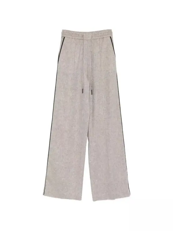 Iceberg Drawstring Piped Trousers