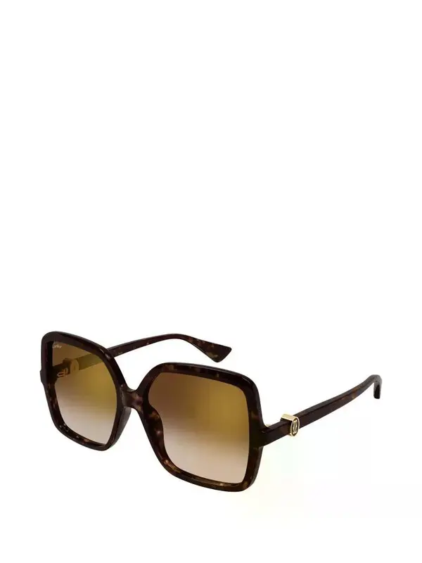 CARTIER Square-frame Sunglasses