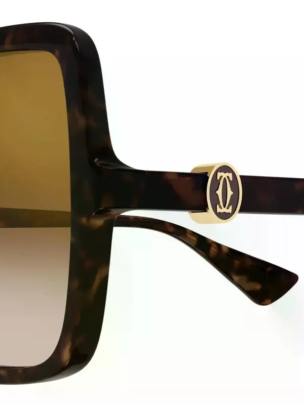 CARTIER Square-frame Sunglasses