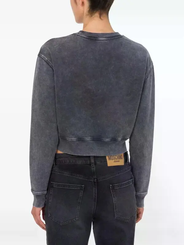 Moschino Graphic-print Crew-neck Sweatshirt