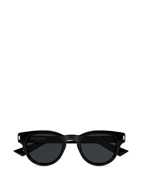 Saint Laurent Round-frame Sunglasses - Black