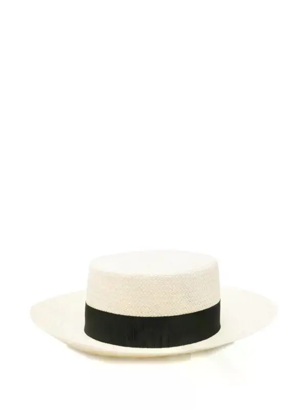 Seventy Ribbon Fedora Hat - Neutrals
