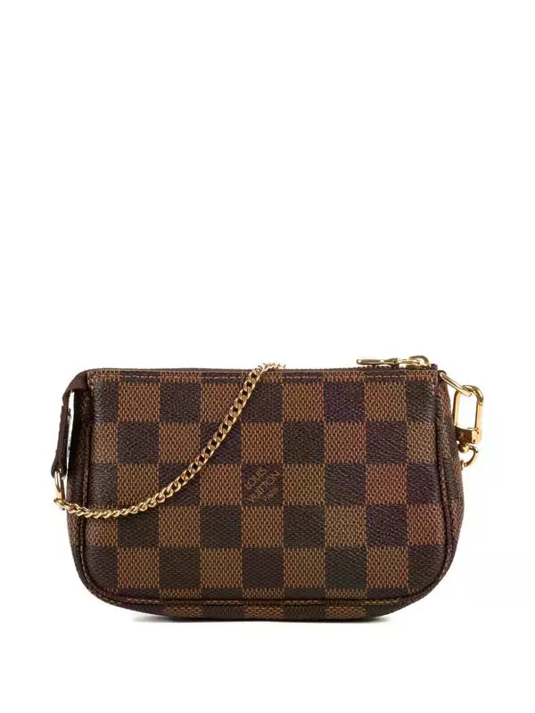 LOUIS VUITTON 2010 Checkered Chain Mini Bag