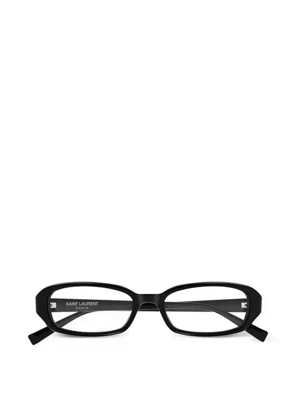 Saint Laurent Rectangle-frame Glasses - Black
