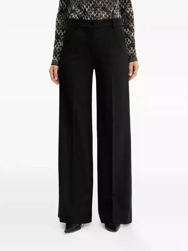 Luisa Spagnoli Button-fastening Wide Leg Trousers