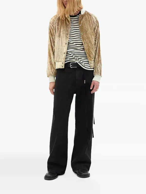ANN DEMEULEMEESTER Slim-fit Bomber Jacket