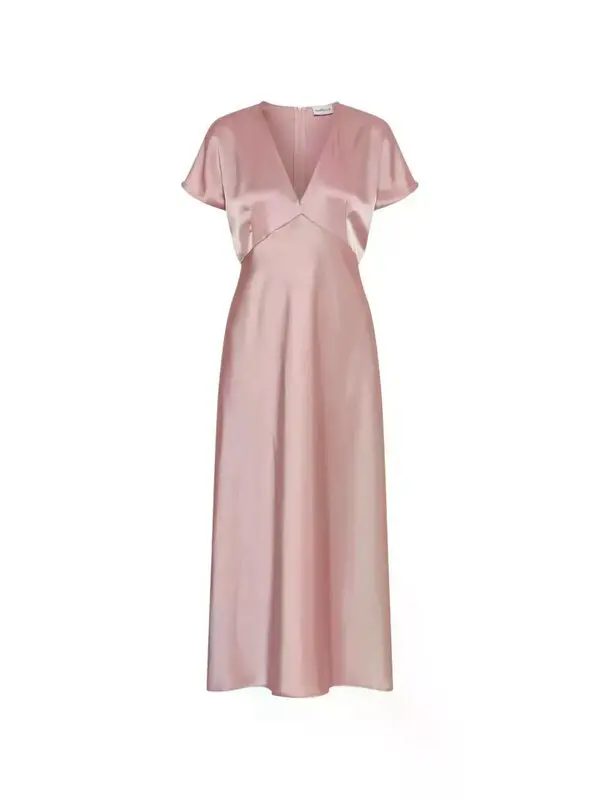 Marella Falange A-line Satin Dress