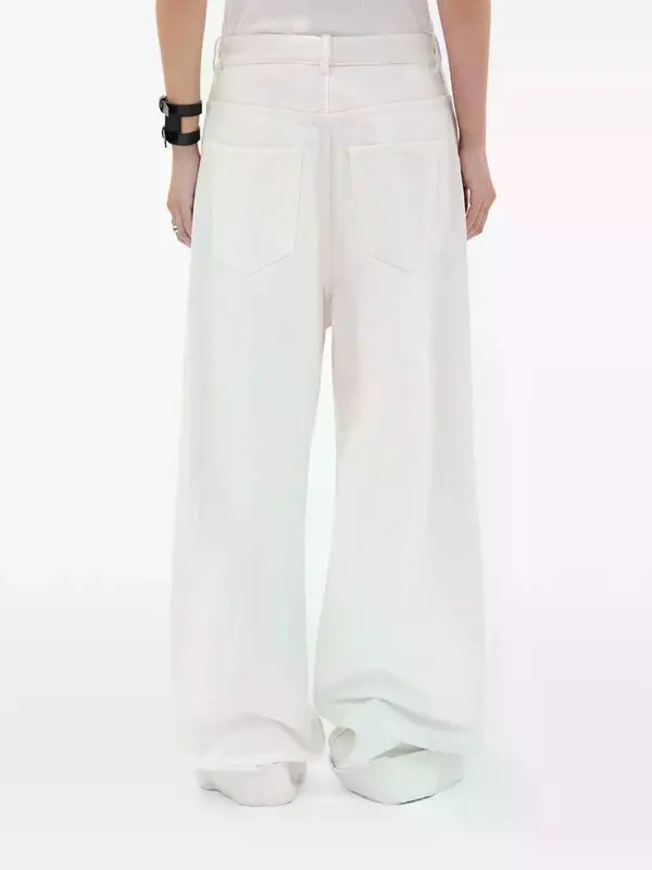 ANN DEMEULEMEESTER Kristel Baggy-fit Jeans - Neutrals