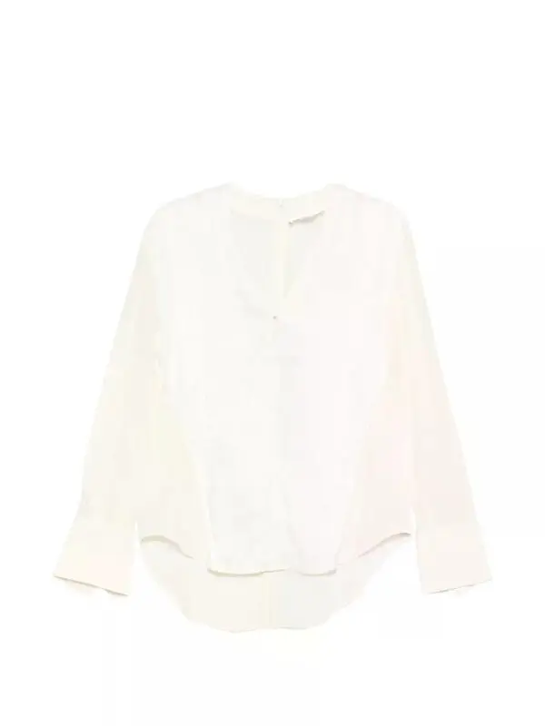 Victoria Beckham Cuff Detail Blouse