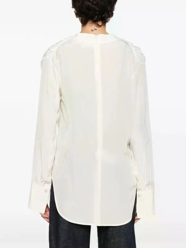 Victoria Beckham Cuff Detail Blouse