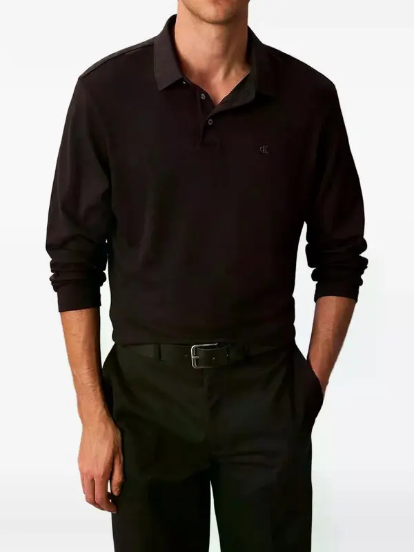 Calvin Klein Long-sleeves Polo Shirt