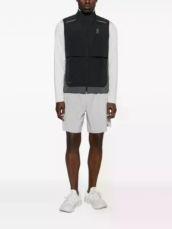 On Elasticated Waistband Shorts With Logo Detail