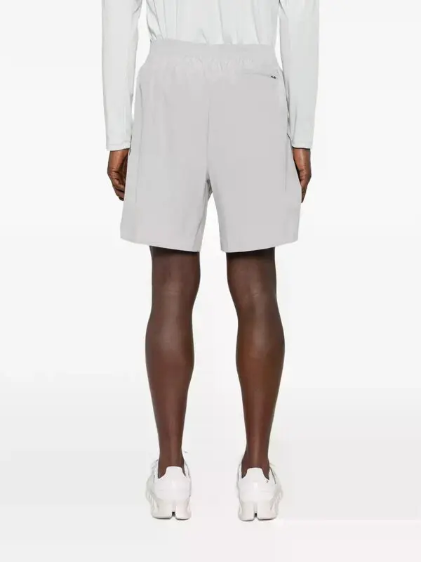 On Elasticated Waistband Shorts With Logo Detail