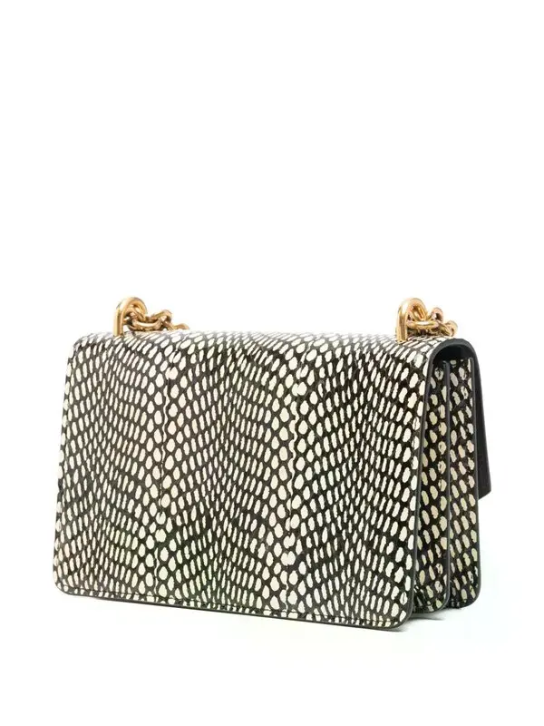 Valentino Garavani Vlogo Signature Chain Shoulder Bag - Black