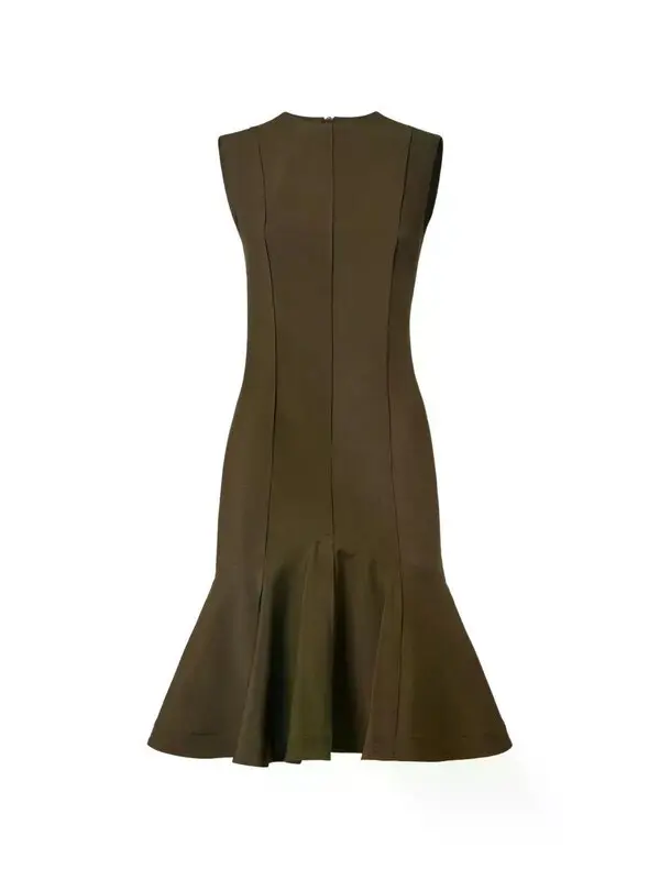 Fendi Flounce Panelled Maxi Dress