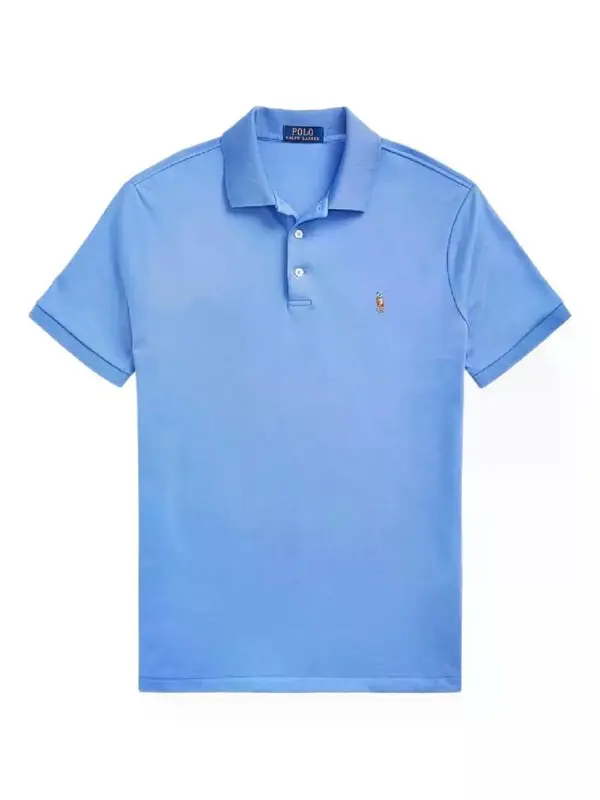 Polo Ralph Lauren Logo-embroidered Polo Shirt - Blue