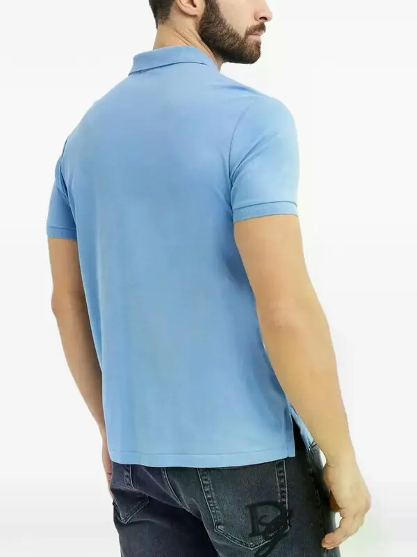 Polo Ralph Lauren Logo-embroidered Polo Shirt - Blue
