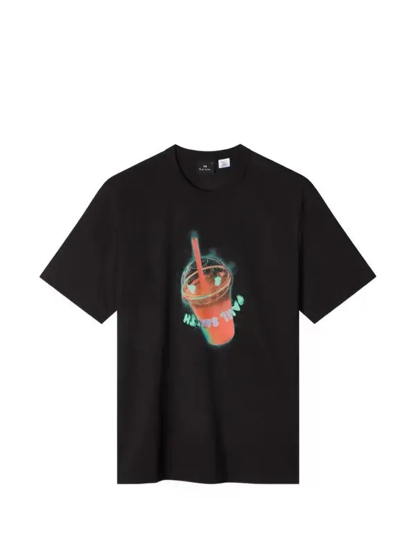 Paul Smith Sunbleached Snaps Print T-shirt