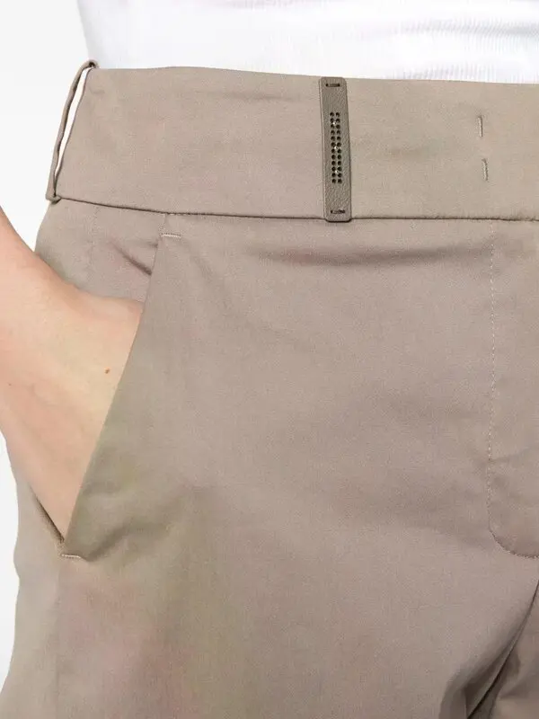 Peserico Cuffed Trousers - Neutrals