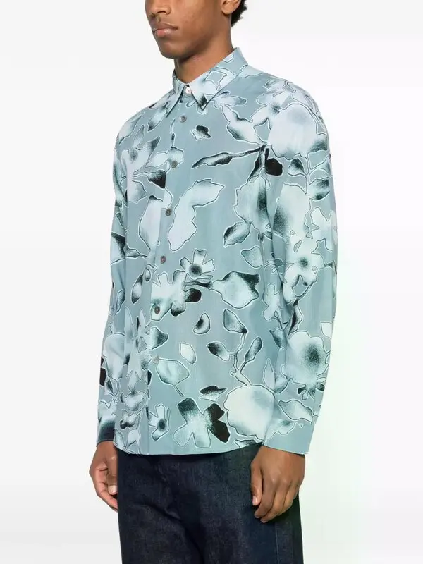 Paul Smith Good Fortune Floral Regular-fit Shirt