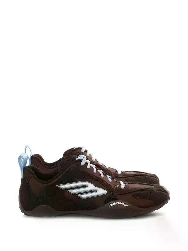 Balenciaga Monday Ultra Logo Sneakers - Brown