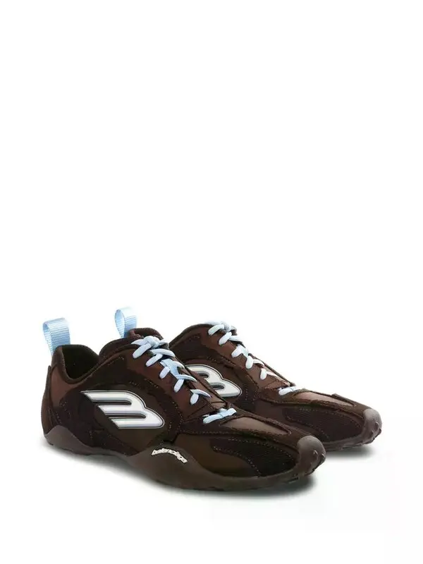 Balenciaga Monday Ultra Logo Sneakers - Brown
